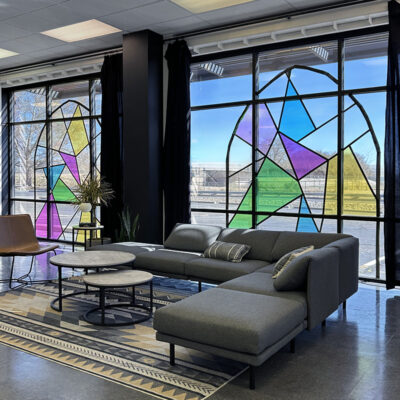 Stained Glass Window Display - Delineate Your Dwelling
