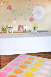 Sprinkle Themed Birthday Party