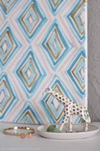 Learn how to make Easy Art for your home : Diamond Patterns