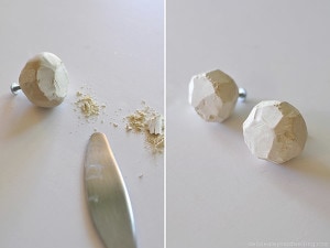 How to Make Inexpensive CLAY KNOBS!