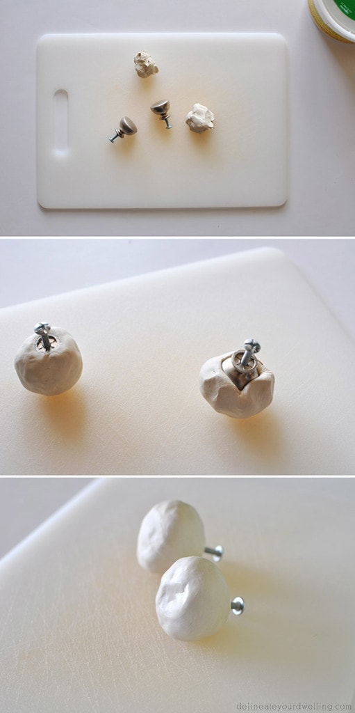 How to Make Inexpensive CLAY KNOBS!