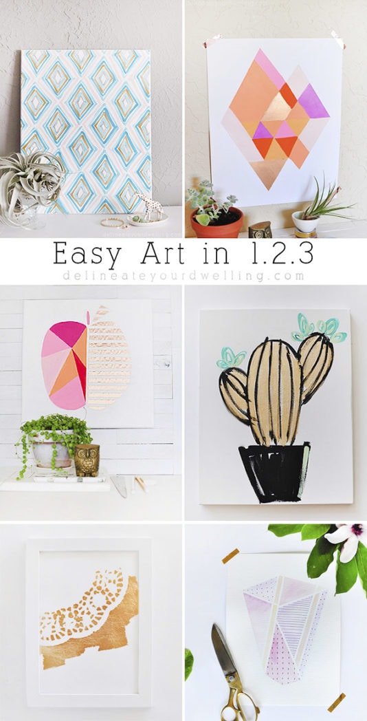 Make Easy Art Projects in a few steps