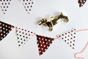 DIY Fringed Tissue Paper Banner - Delineate Your Dwelling