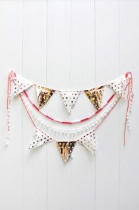 DIY Fringed Tissue Paper Banner - Delineate Your Dwelling