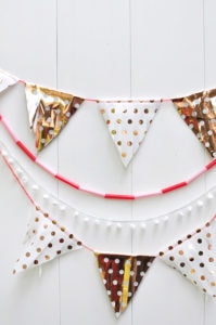 DIY Fringed Tissue Paper Banner - Delineate Your Dwelling
