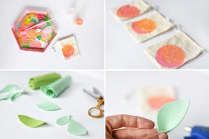 Painted Peach Bags - Delineate Your Dwelling