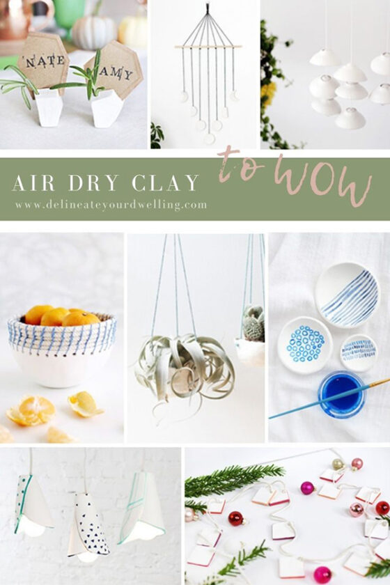 20 Air Dry Clay projects that will instantly wow you! - Delineate Your ...