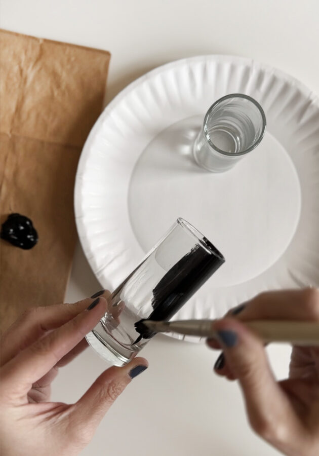 How to Antique Glass with Rub N Buff - Delineate Your Dwelling