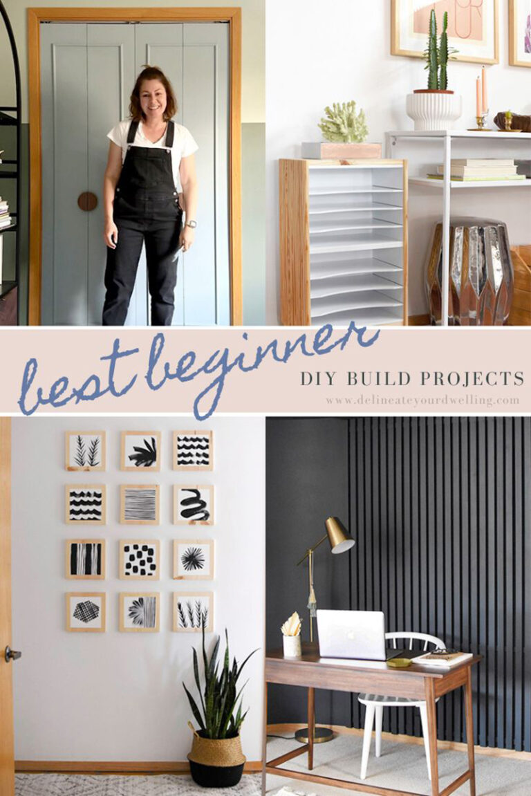 Top Beginner DIY Build Projects - Delineate Your Dwelling