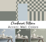 How to paint a Checker Pattern Accent Wall - Delineate Your Dwelling