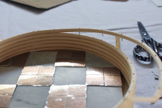 Checkerboard Tile Stand - Delineate Your Dwelling