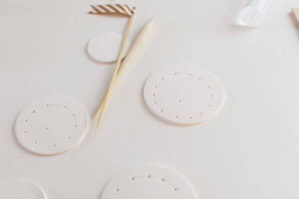 How to make Clay Peace Sign Ornaments - Delineate Your Dwelling