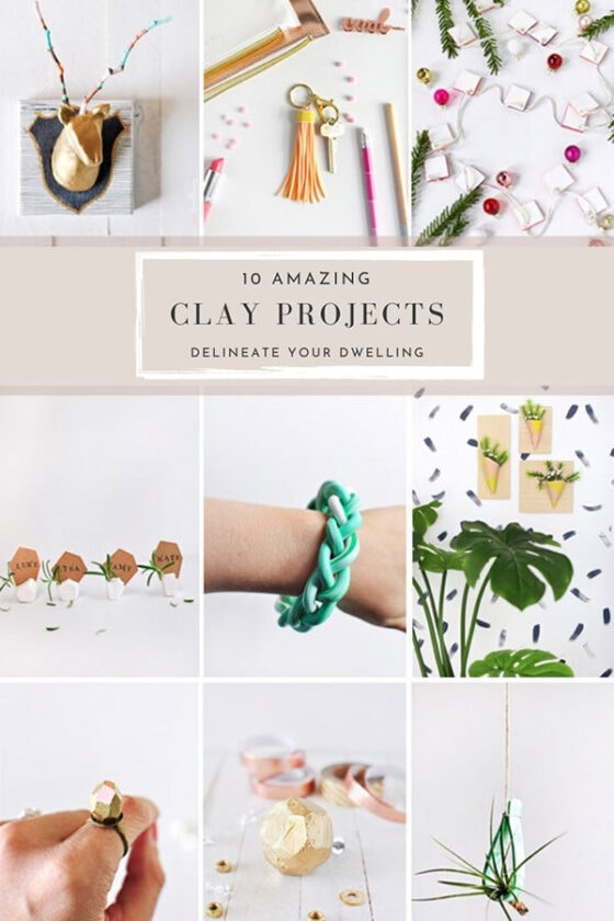 10 Amazing Clay Project Ideas - Delineate Your Dwelling