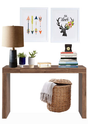 How to Style the PERFECT Console Table