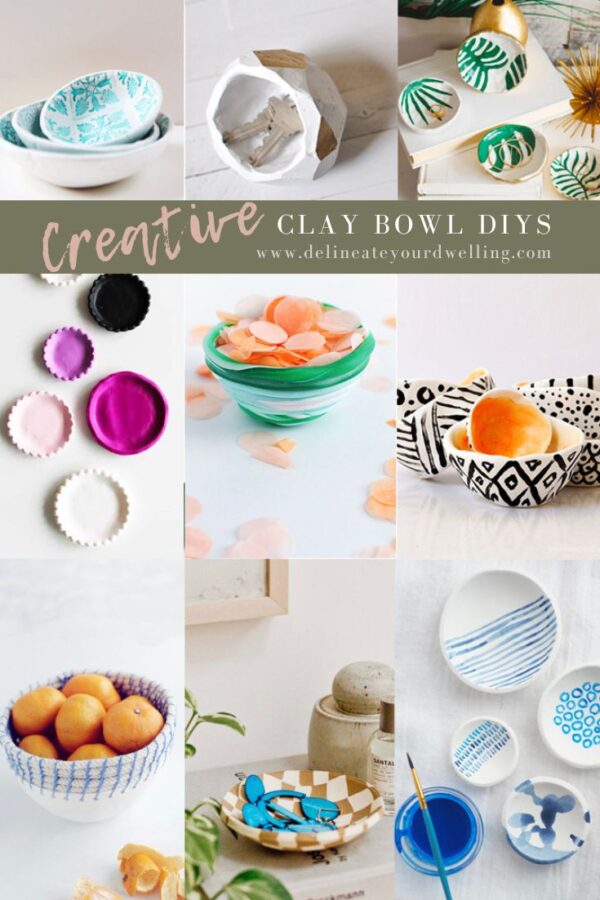 Creative DIY Clay Bowl Ideas - Delineate Your Dwelling