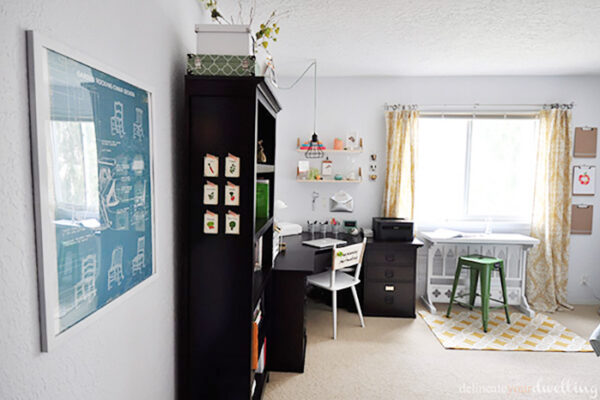 Guest Room + Office Corner Details