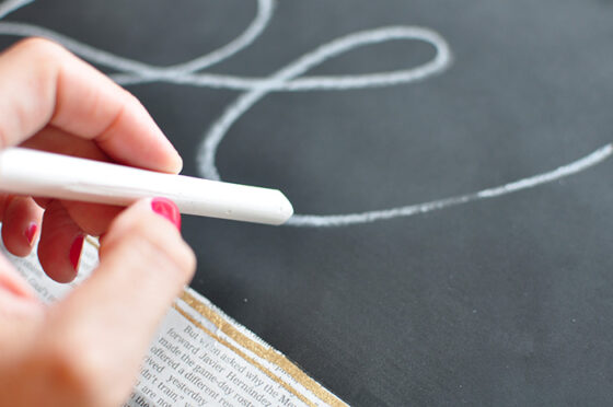 Chalkboard Headboard
