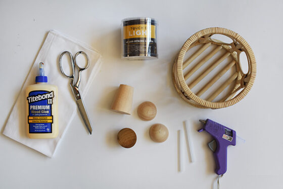 DIY Kitchen Countertop Lamp - Delineate Your Dwelling