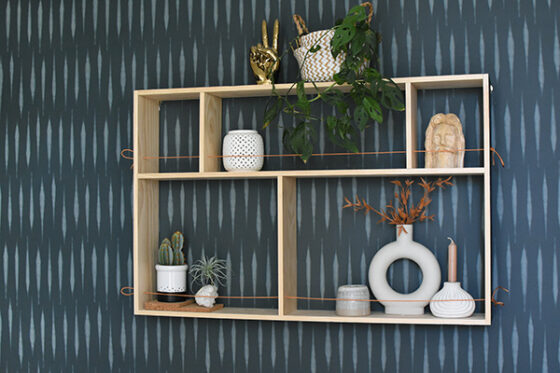 Modern Narrow Display Shelf - Delineate Your Dwelling
