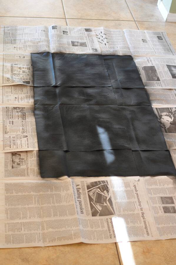 Newspaper Chalkboard Wall