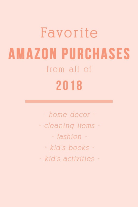 Favorite Amazon purchases of 2018 - Delineate Your Dwelling