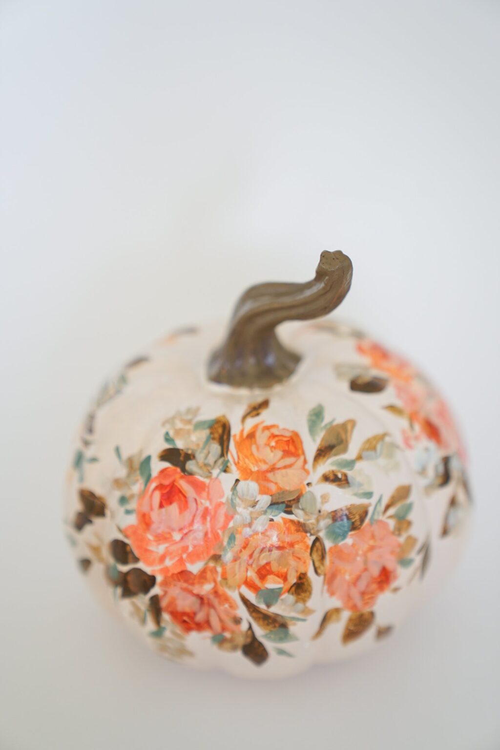 The Best Floral Pumpkin Ideas - Delineate Your Dwelling