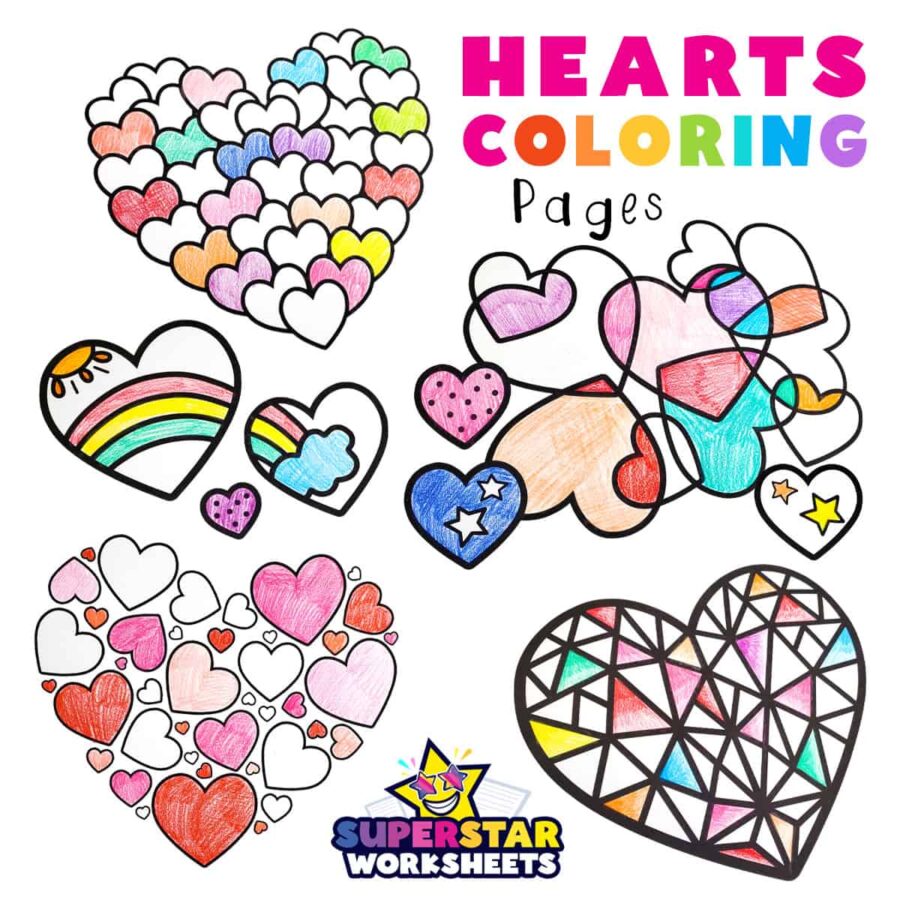 Best Heart Coloring Pages - Delineate Your Dwelling
