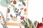It's Fall Y'all Coloring Page - Delineate Your Dwelling