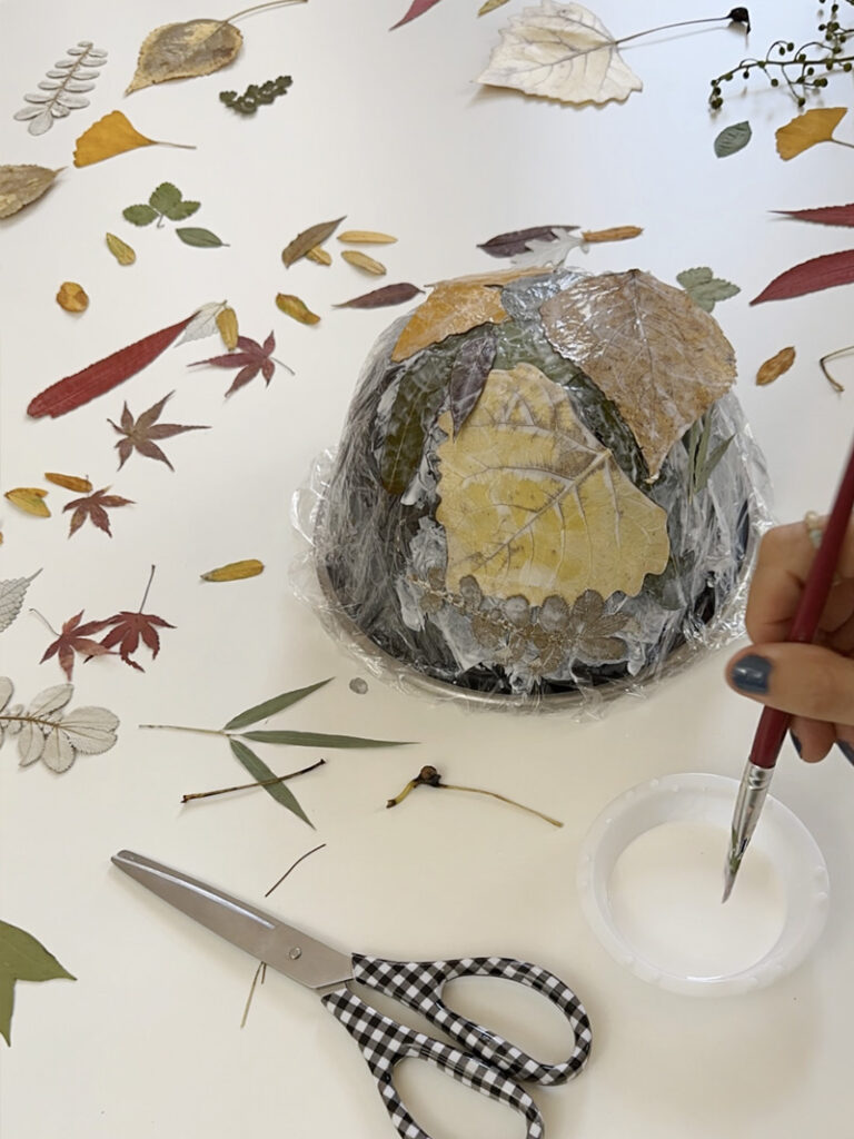 DIY Leaf Bowl - Delineate Your Dwelling