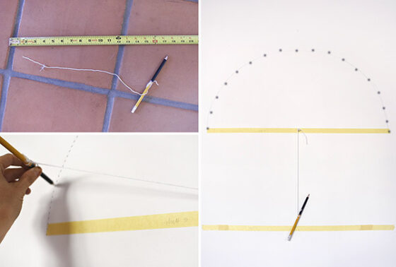 How to Paint an Arch Accent Wall - Delineate Your Dwelling