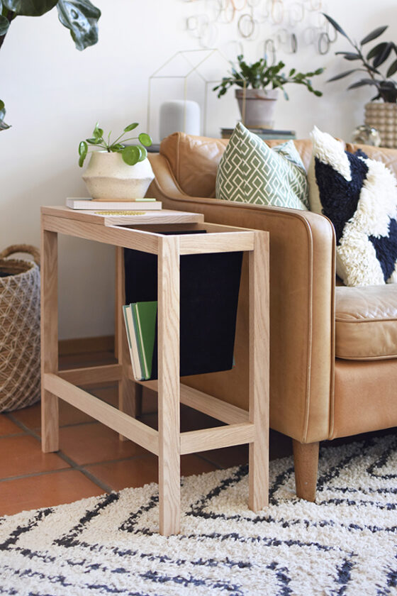 Modern Book Sling Side table - Delineate Your Dwelling