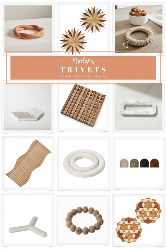 Best Modern Trivets - Delineate Your Dwelling