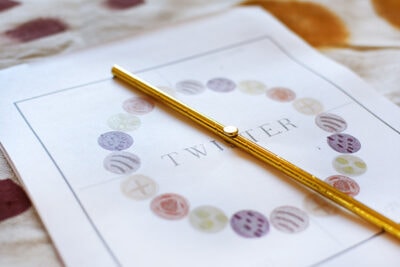 Make a Trendy DIY Modern Twister Game - Delineate Your Dwelling