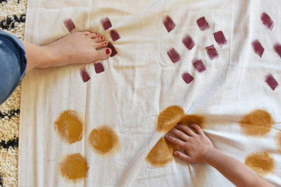 Make a Trendy DIY Modern Twister Game - Delineate Your Dwelling