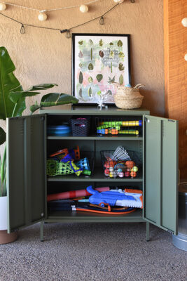 Storage Locker for Outdoor Toys - Delineate Your Dwelling