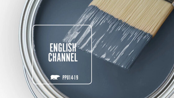 BEHR English Channel Blue Interior Paint - Delineate Your Dwelling
