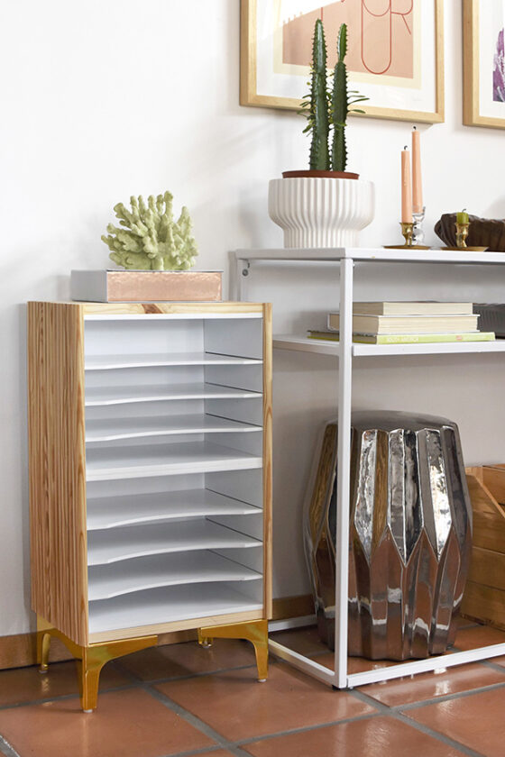 Trendy DIY Paper Organizer Hack - Delineate Your Dwelling