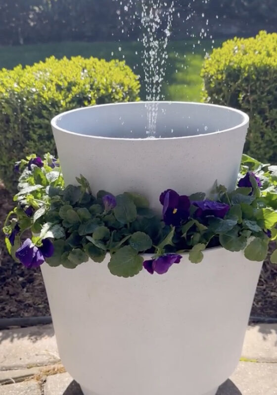 DIY Solar Water Fountain - Delineate Your Dwelling