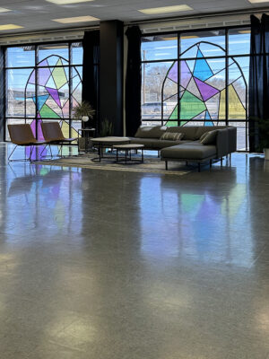 Stained Glass Window Display - Delineate Your Dwelling