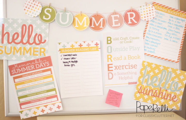 FREE Summer Graphic Must haves! - Delineate Your Dwelling