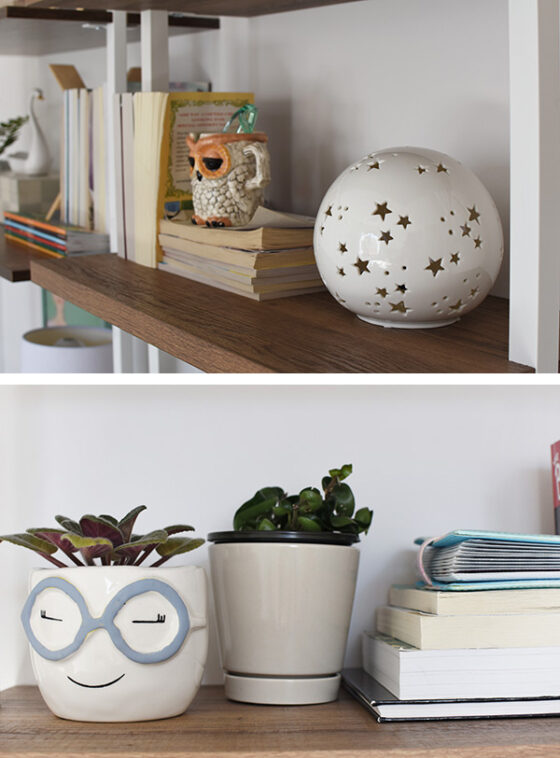 Organizing a Tween Bookshelf - Delineate Your Dwelling