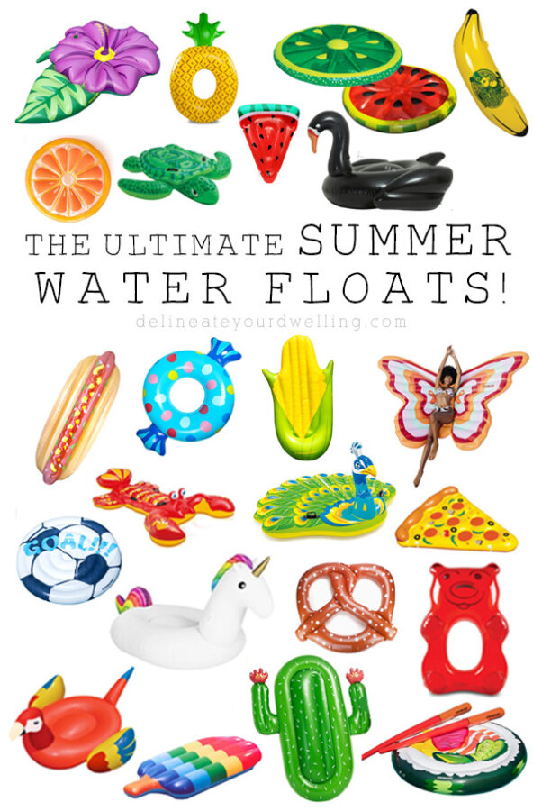 The Ultimate Summer Water Floats list - Delineate Your Dwelling