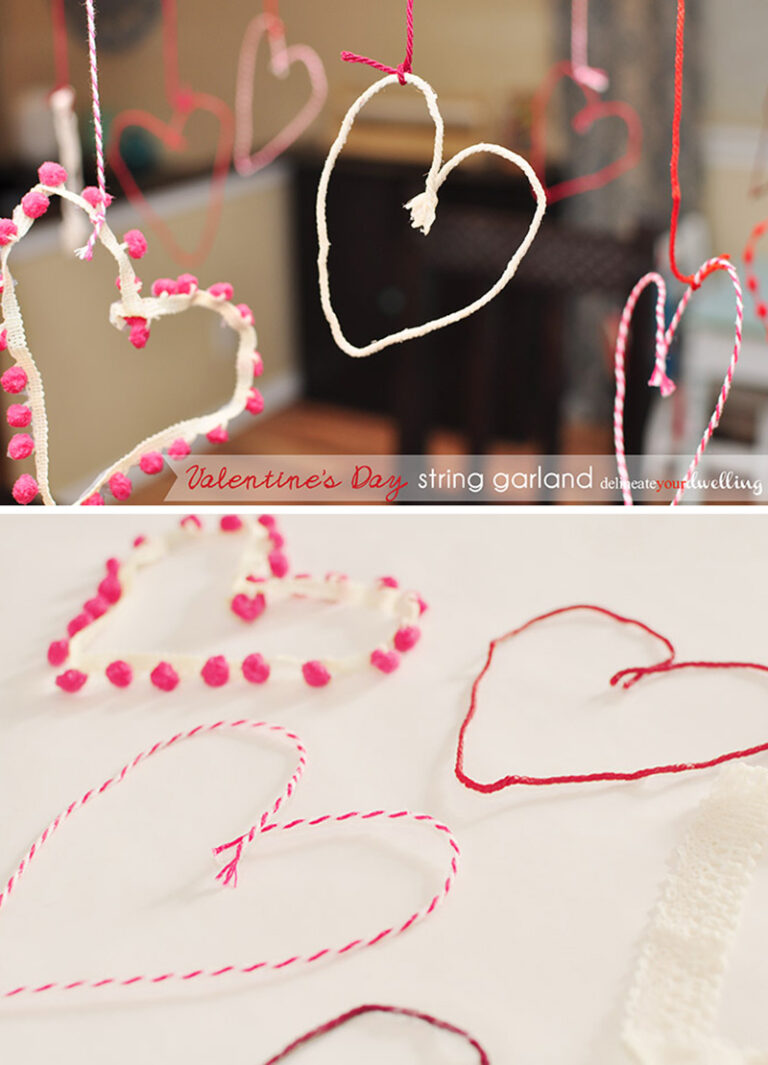 Valentine's Day String Garland