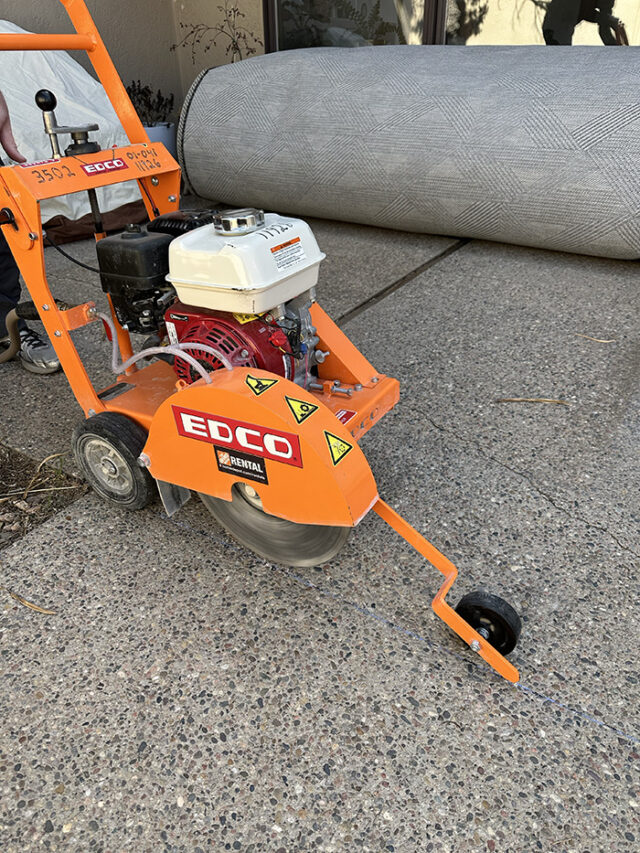 How to cut patio Concrete - Delineate Your Dwelling