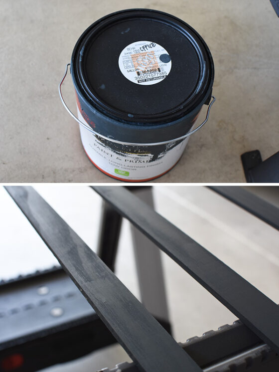 Painted Wood Slat Wall - Delineate Your Dwelling