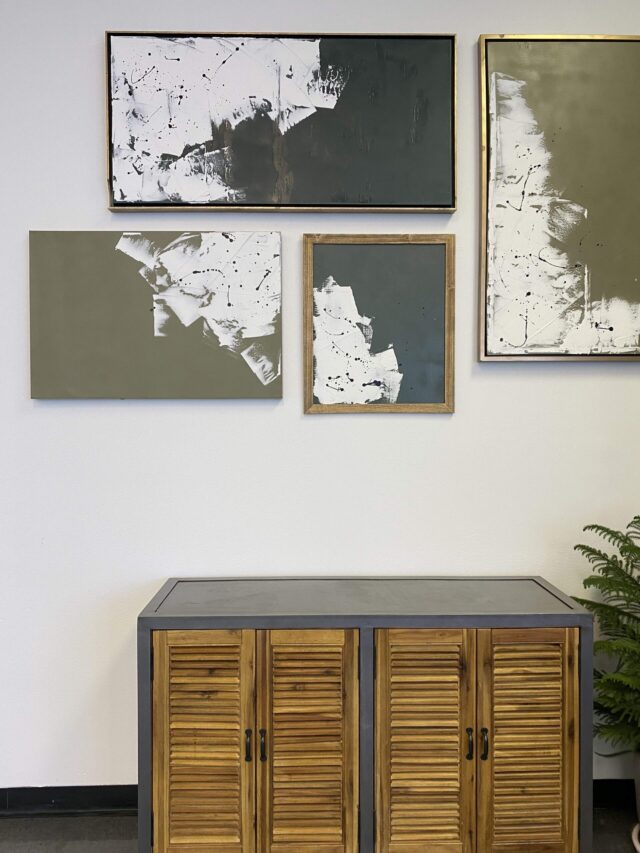 Large Scale Spackle Art - Delineate Your Dwelling