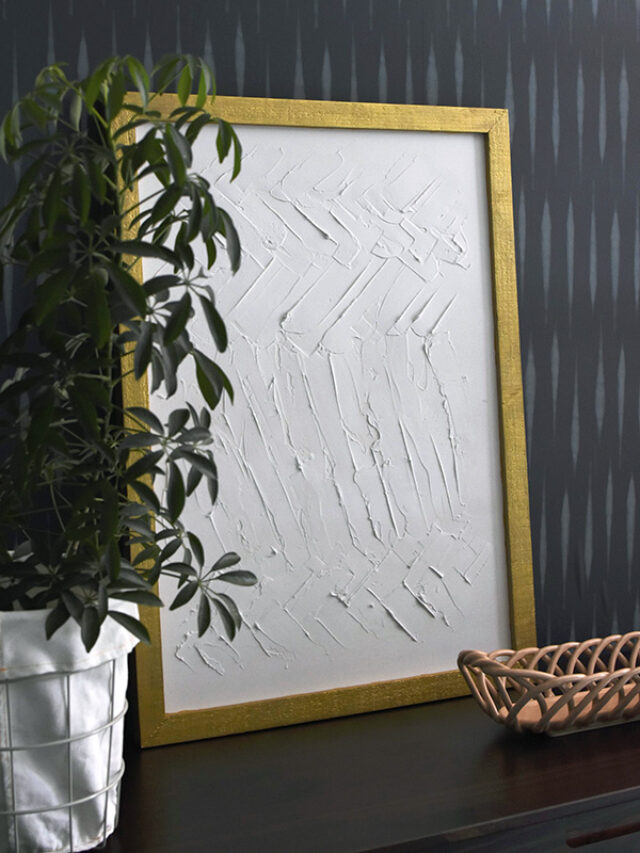 How to make Spackle Art - Delineate Your Dwelling