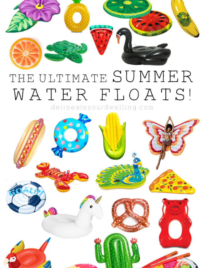 Ultimate Summer Pool Float List - Delineate Your Dwelling